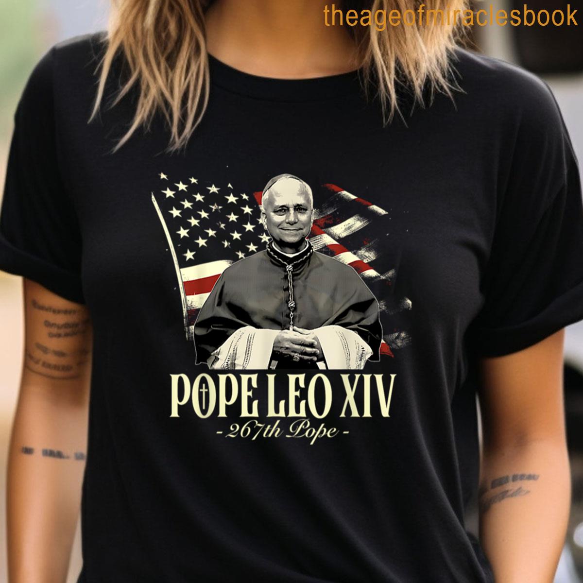 Cardinal Robert Prevost Pope Leo Xiv - Pope Leo Xiv Tee T-shirt
