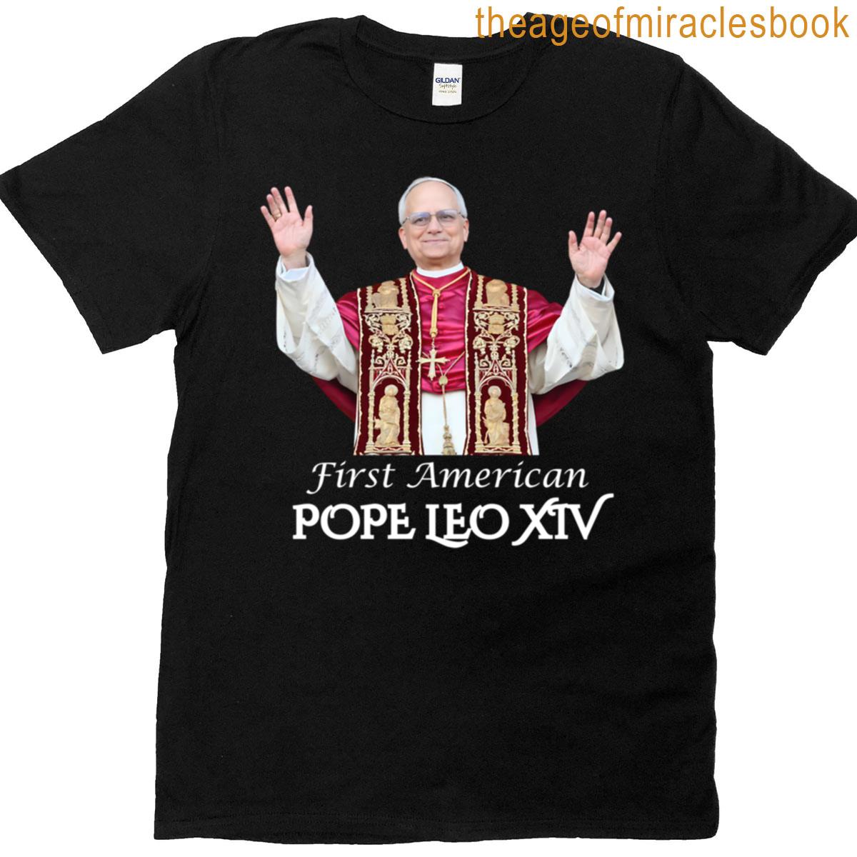First American Pope Leo Xiv T-shirt