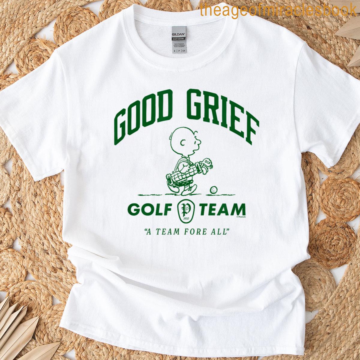 Peanuts - Good Grief Golf Team T-shirt
