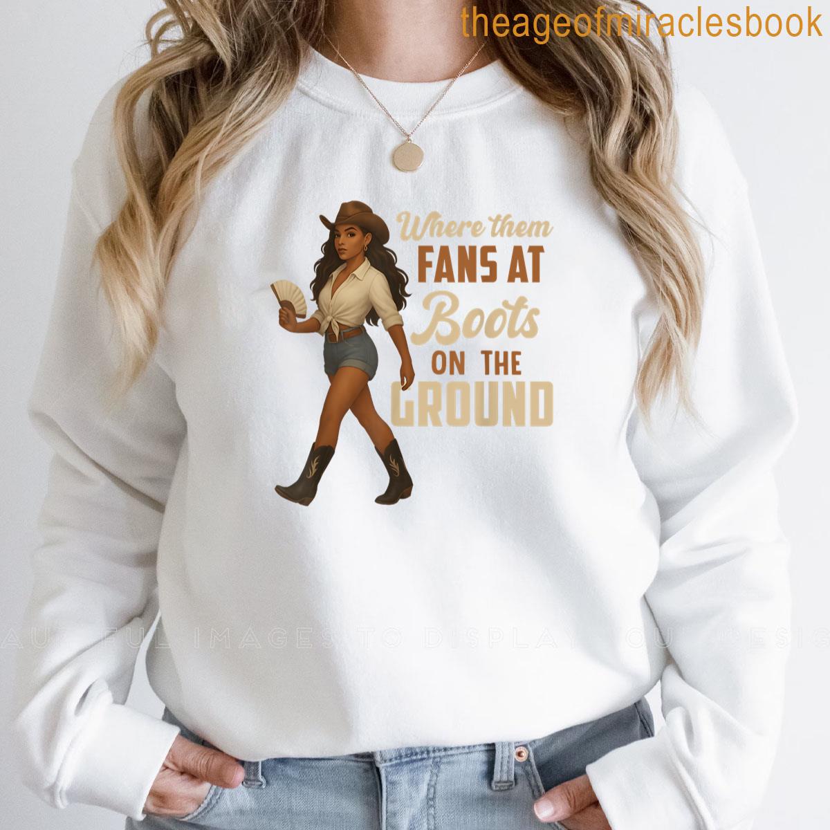 Where Them Fans At T-shirt