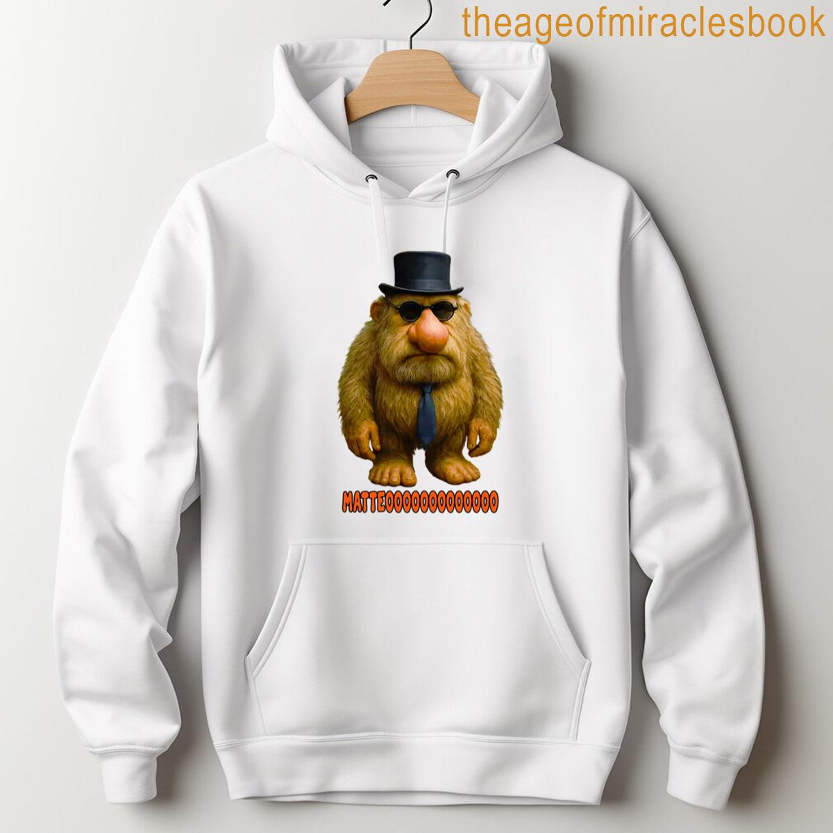 Matteooooooooooooo Mateo Italian Brainrot Character T-shirt