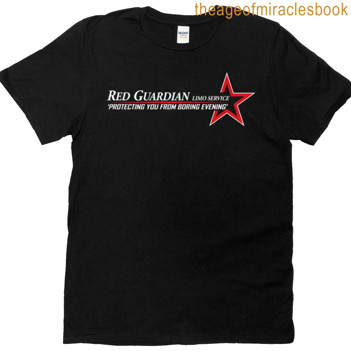 Red Guardian Limo Service - Protecting You From Boring Evening T-shirt