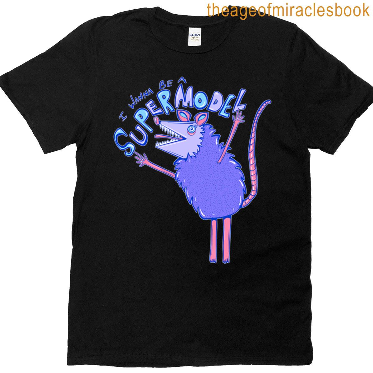 Supermodel Possum Oversized T-shirt