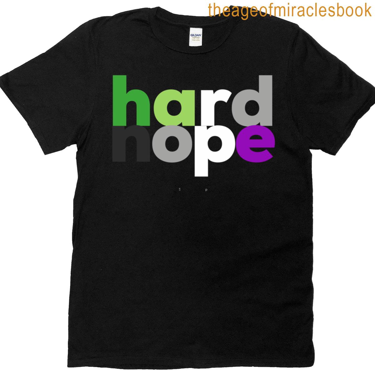 Hard Nope Aroace Pride T-shirt