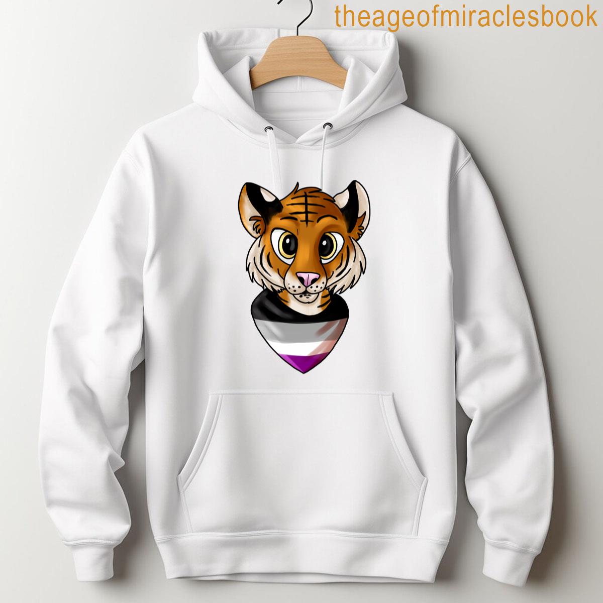 Pride Tiger - Asexual T-shirt