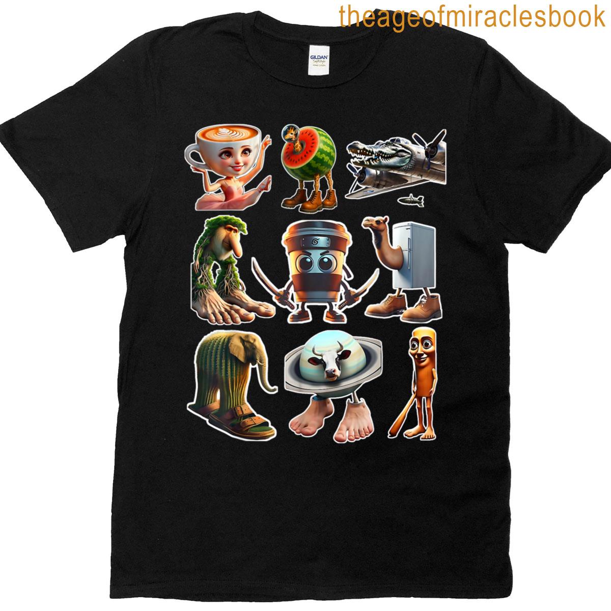 Brainrot Italian Meme For Men Women Boys Gilr Kids And Youth T-shirt