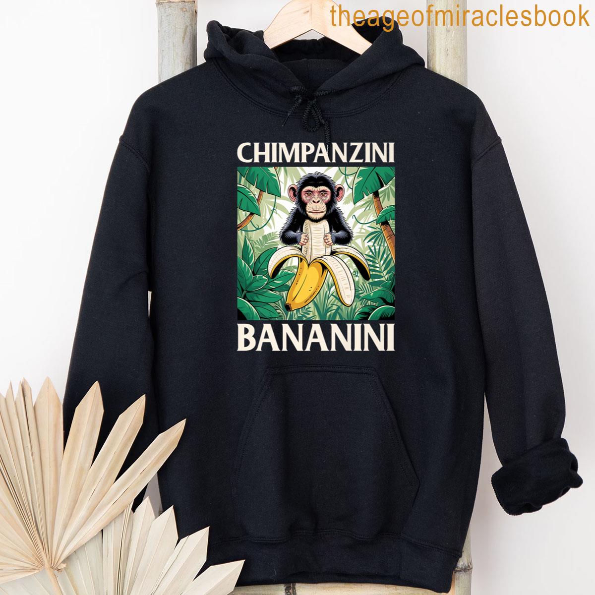 Chimpanzini Bananini Italian Brainrot Meme Premium T-shirt