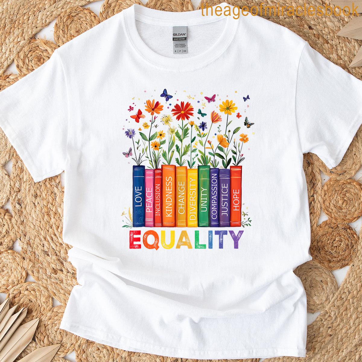 Equality Hurts No One Lgbtq Equality Gay Pride Human Rights T-shirt