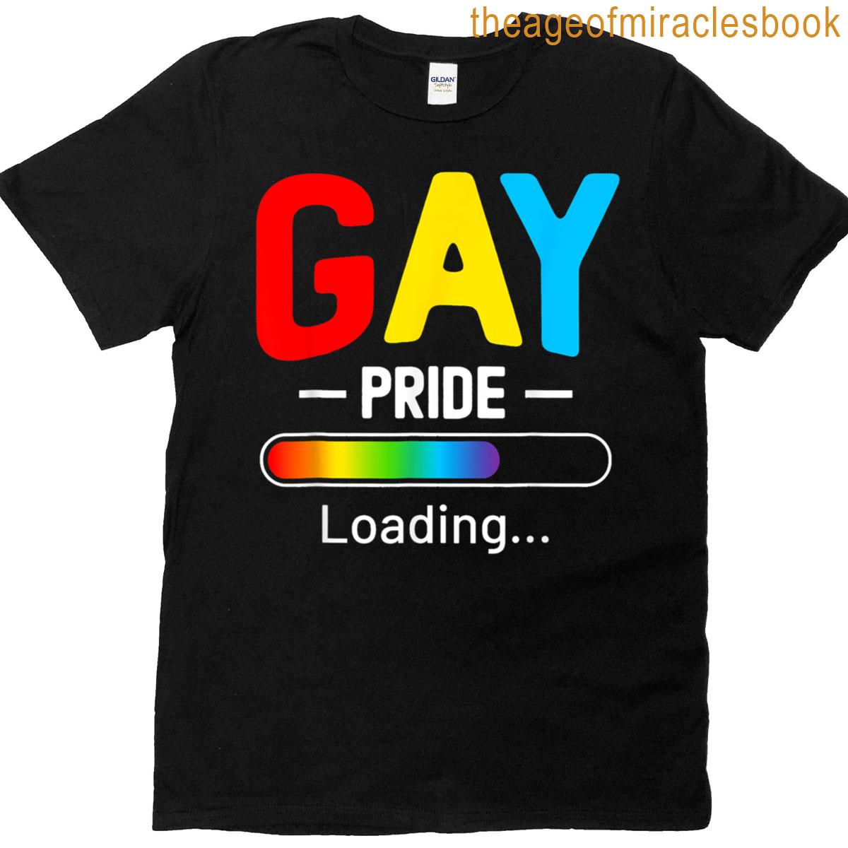 Gay Pride Loading T-shirt