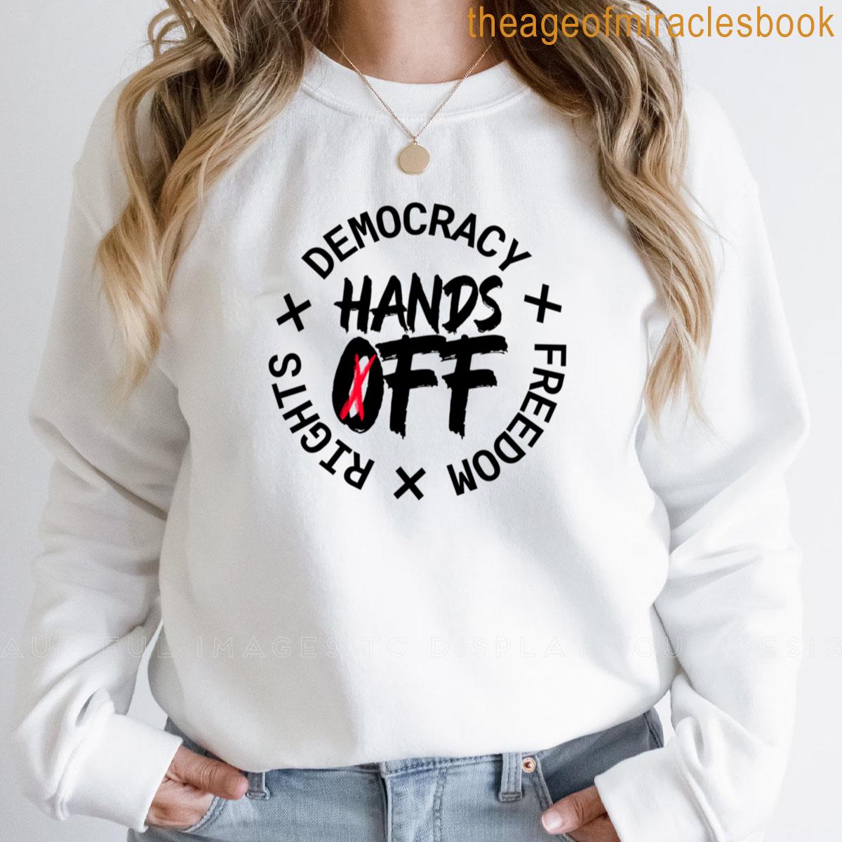 Hands Off Protest Resistance T-shirt