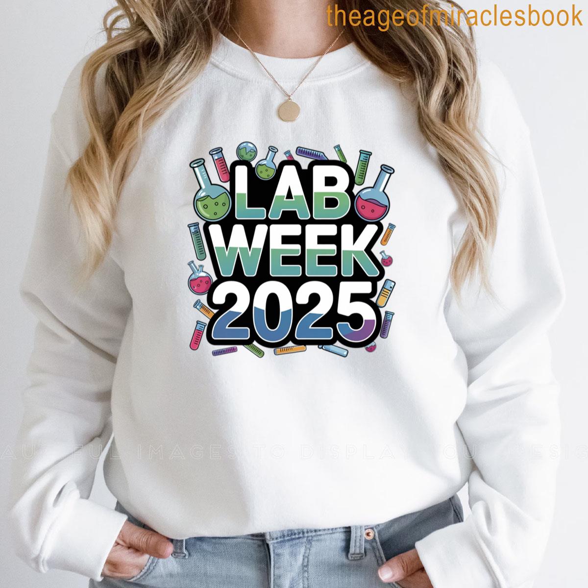 Lab Week 2025 Scientist Humor Active T-shirt