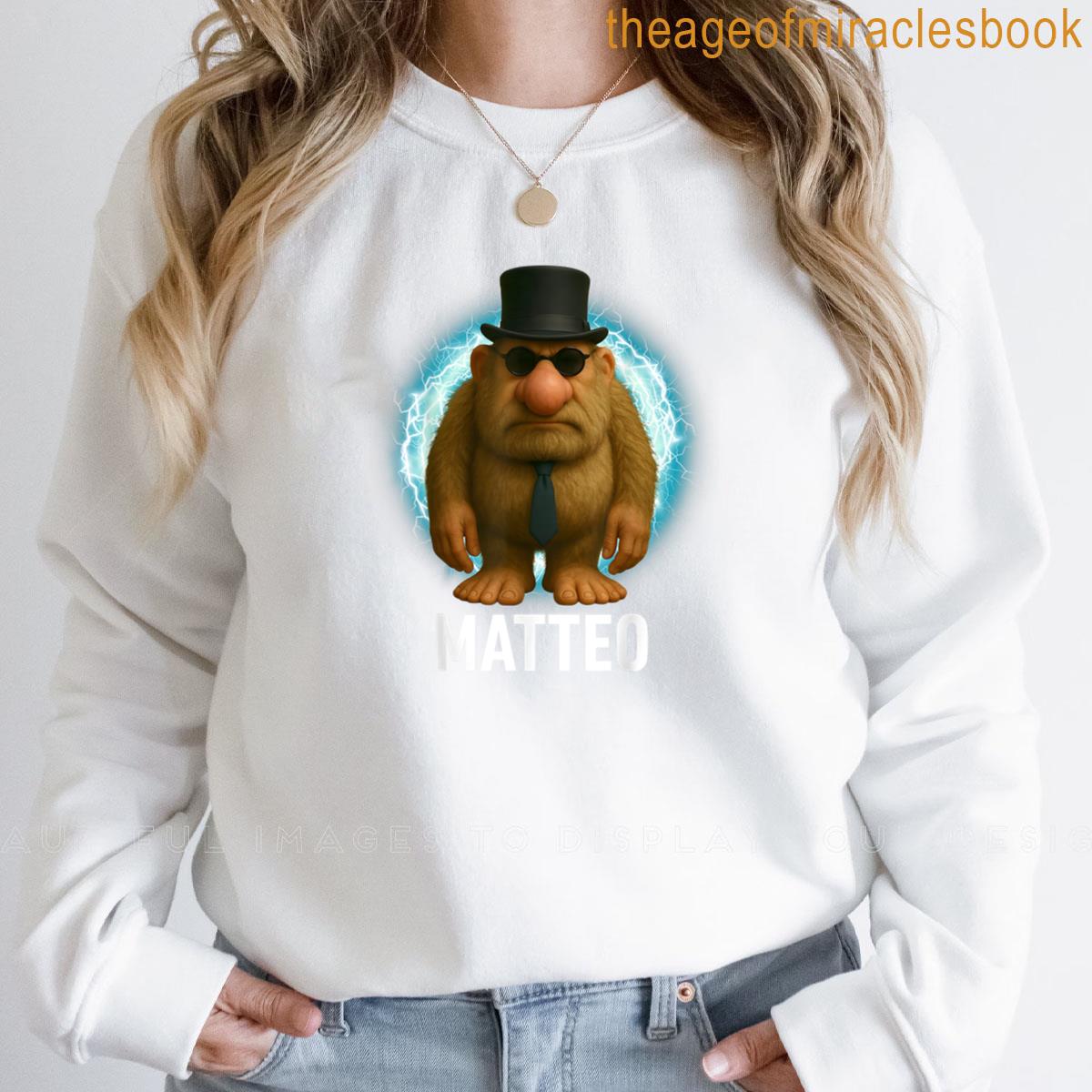 Matteo Mateo - Italian Brainrot Meme Viral T-shirt