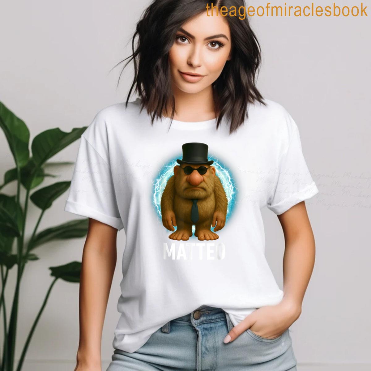 Matteo Mateo - Italian Brainrot Meme Viral T-shirt