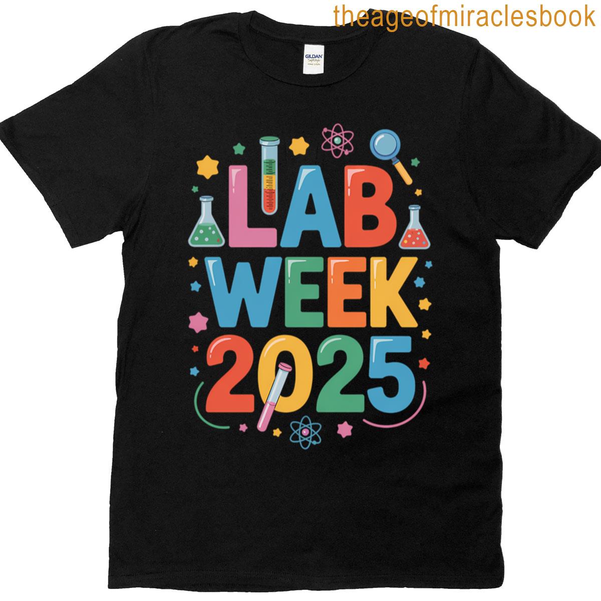 Medical Lab Scientist Retro Lab Week 2025 Phlebotomy Week T-shirt
