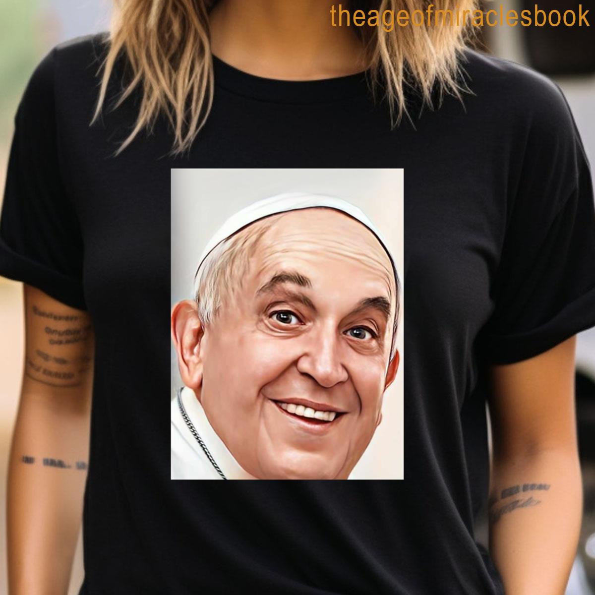 Pope Francis Smile T-shirt