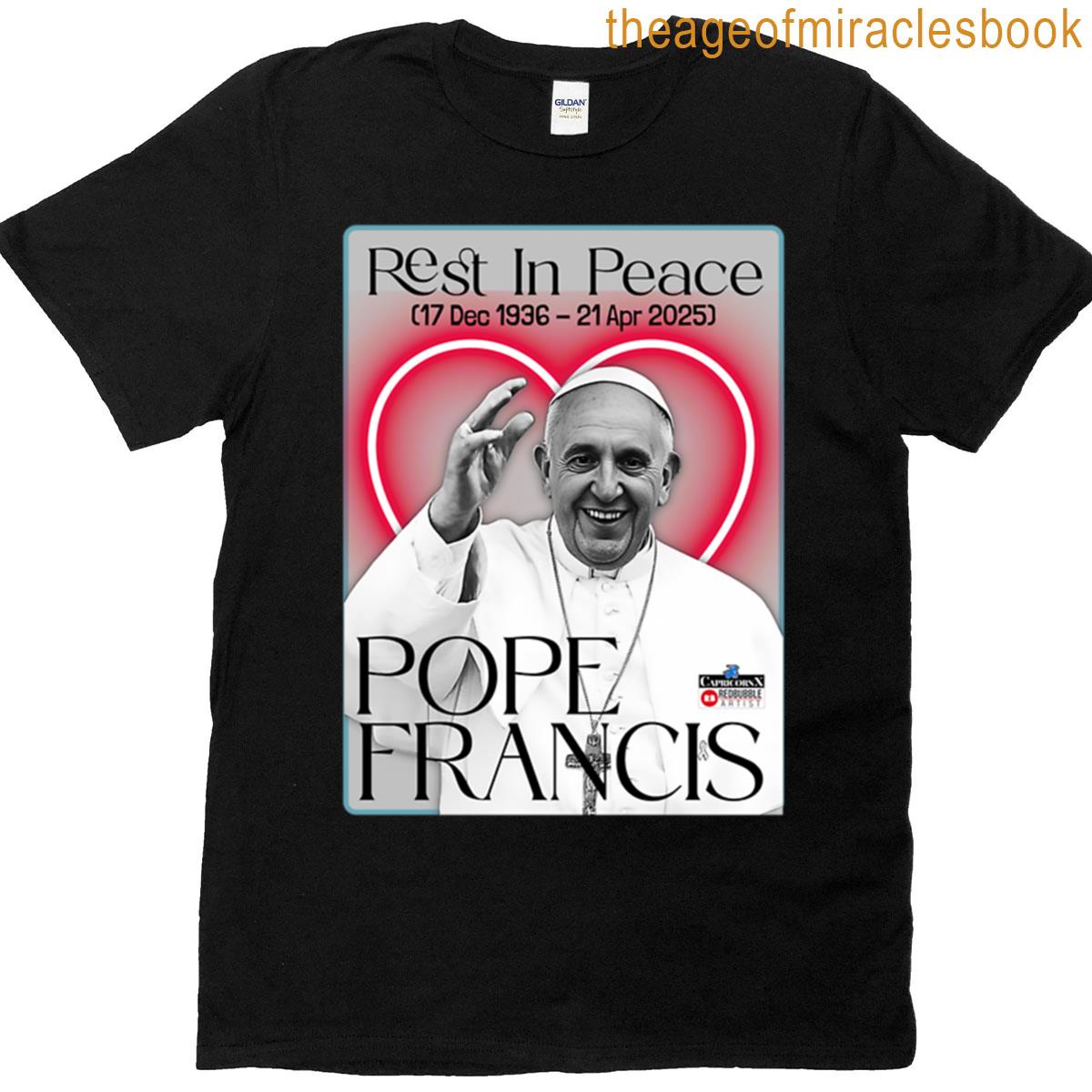 Rip - Pope Francis Tri-blend T-shirt