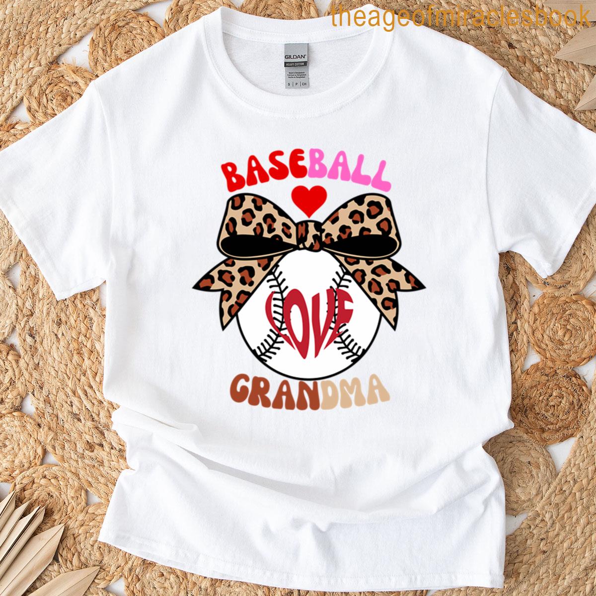 Baseball Grandma T-shirt