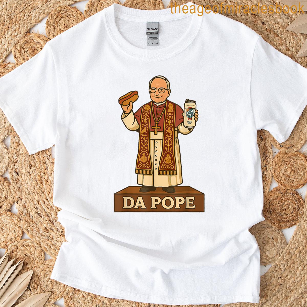 Da Pope Cartoon Funny T-shirt