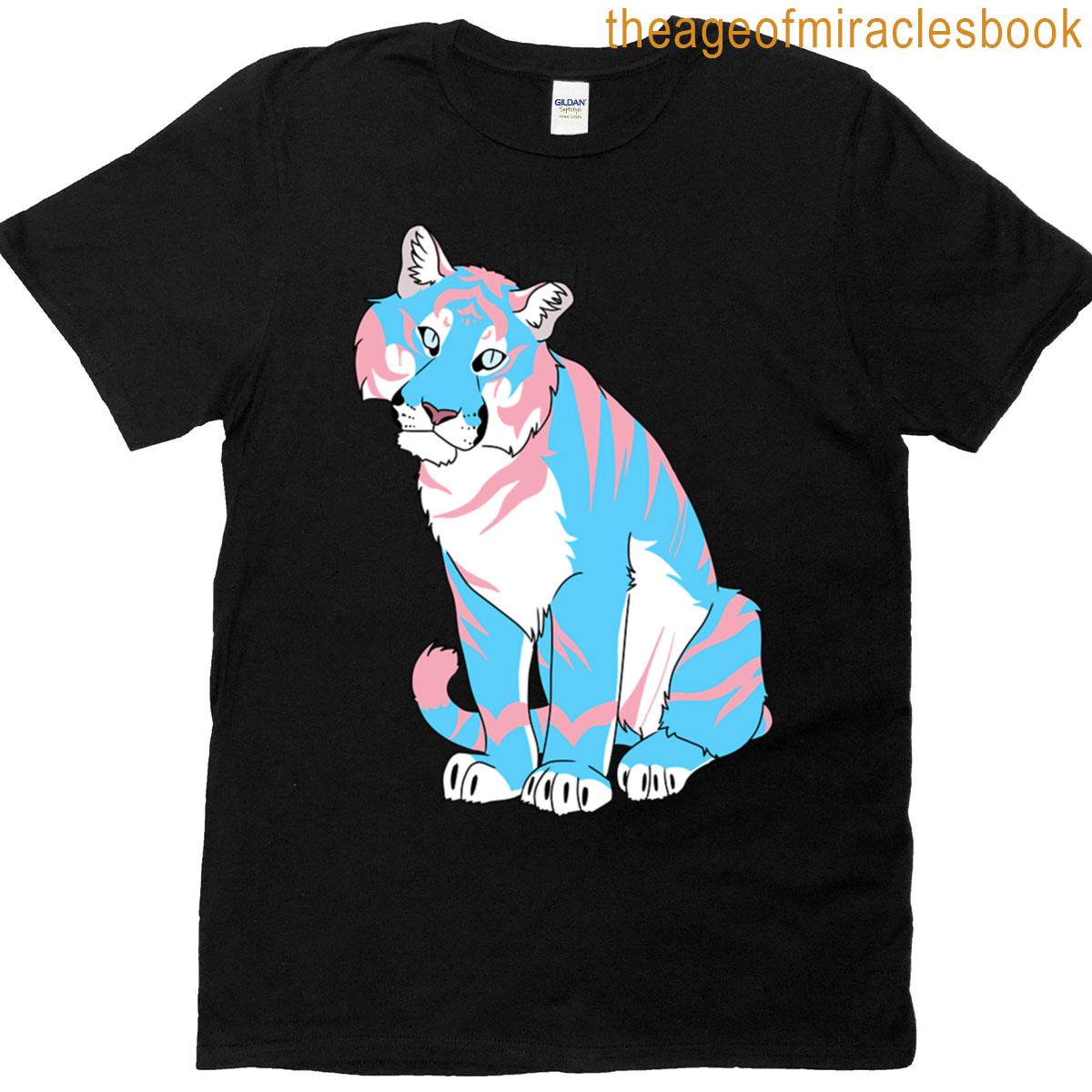 Transgender Pride Tiger T-shirt