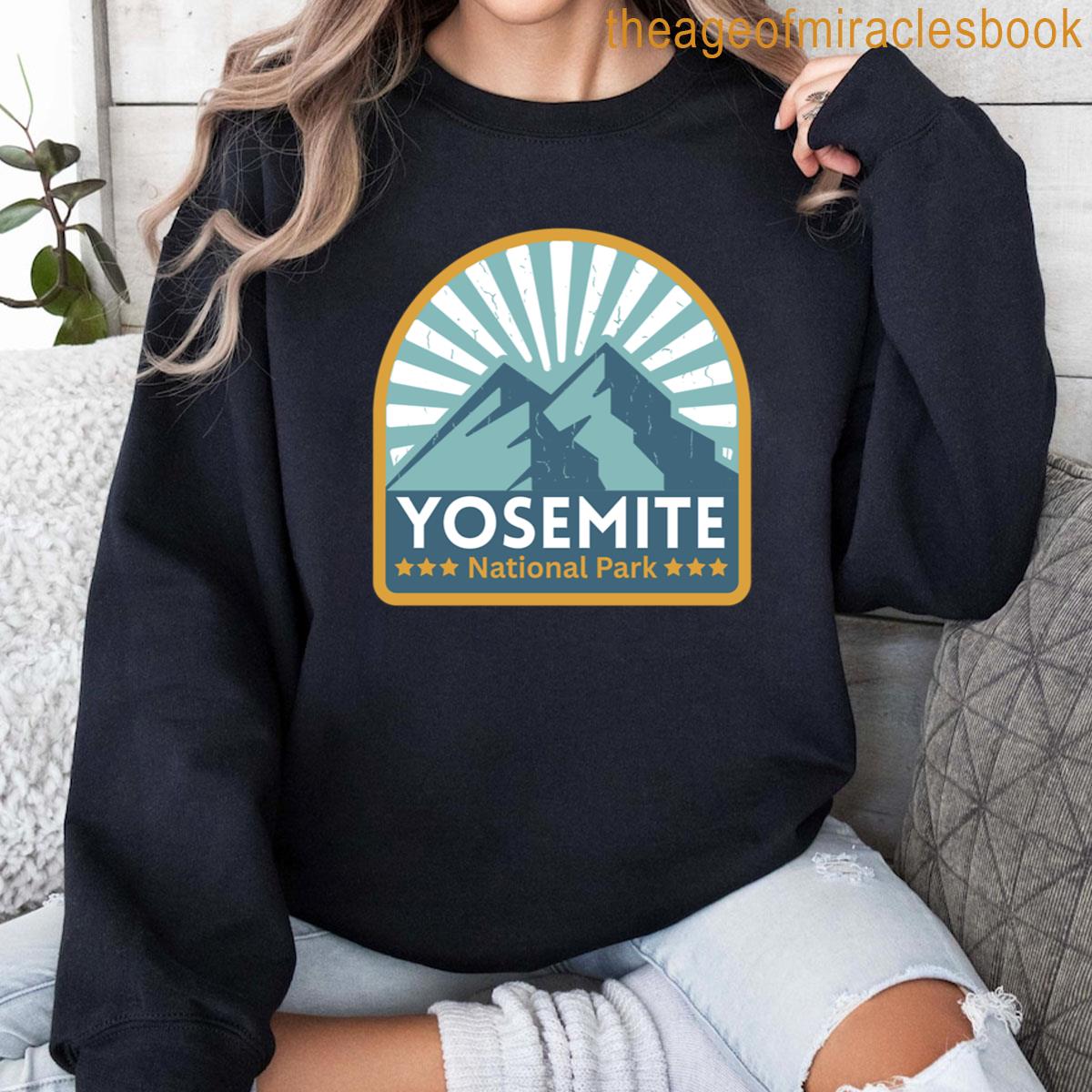 Yosemite National State Park Sticker T-shirt