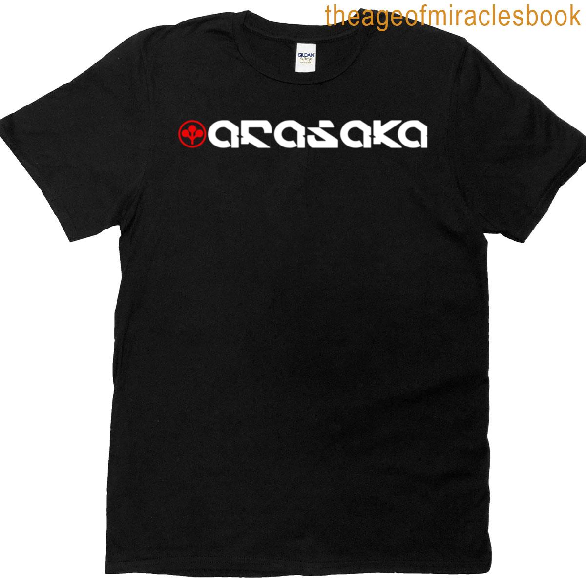 Arasaka Logo With Text Arasaka Corporation Logo Cyberpunk T-shirt