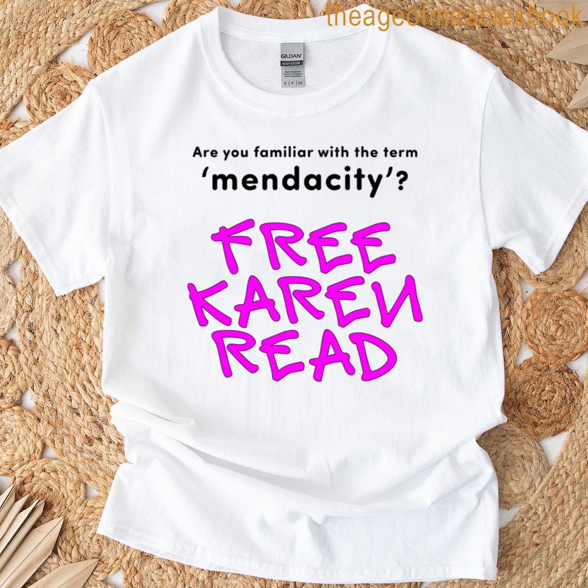 Are You Familiar With The Term Mendacity Oversized T-shirt