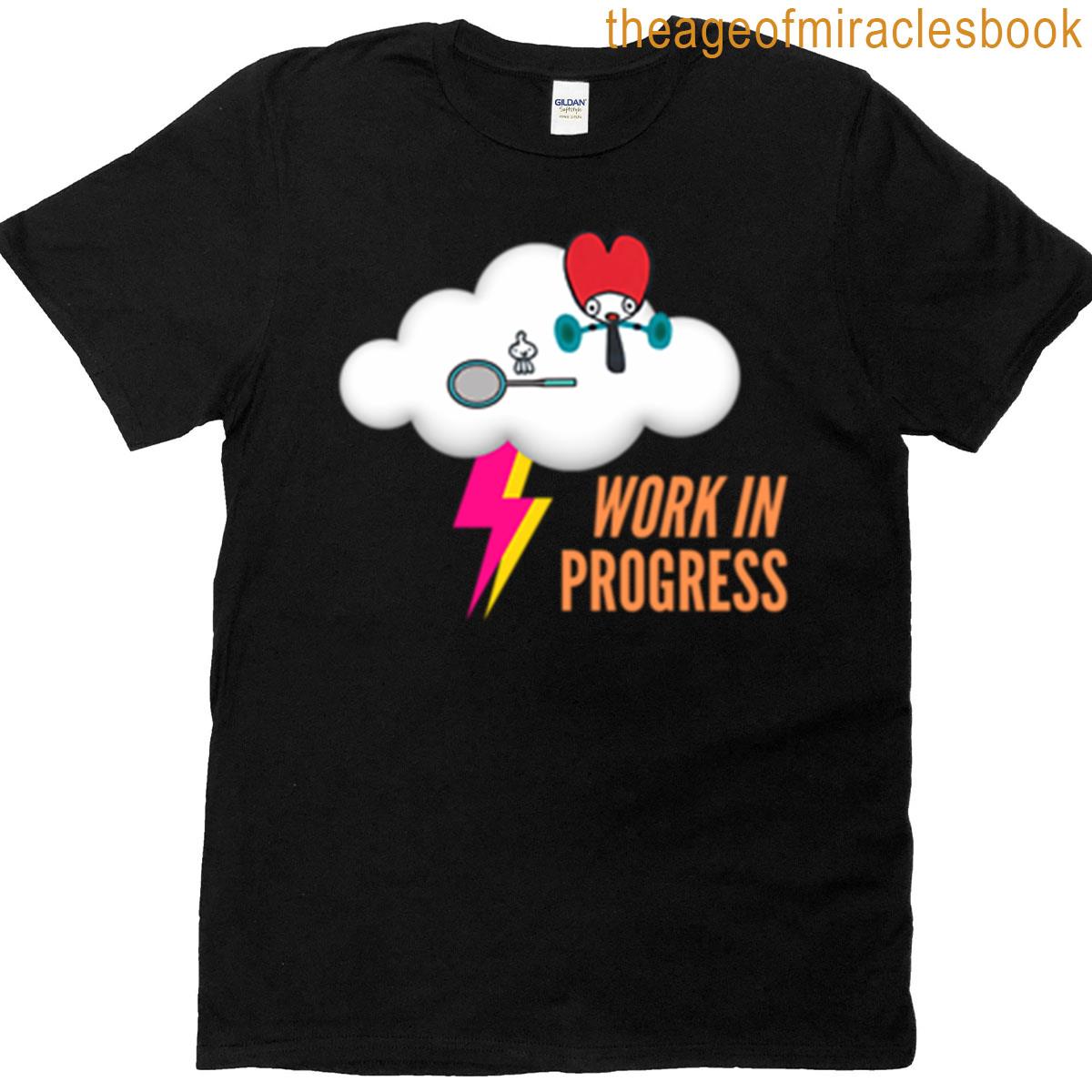 Badminton Work In Progress T-shirt