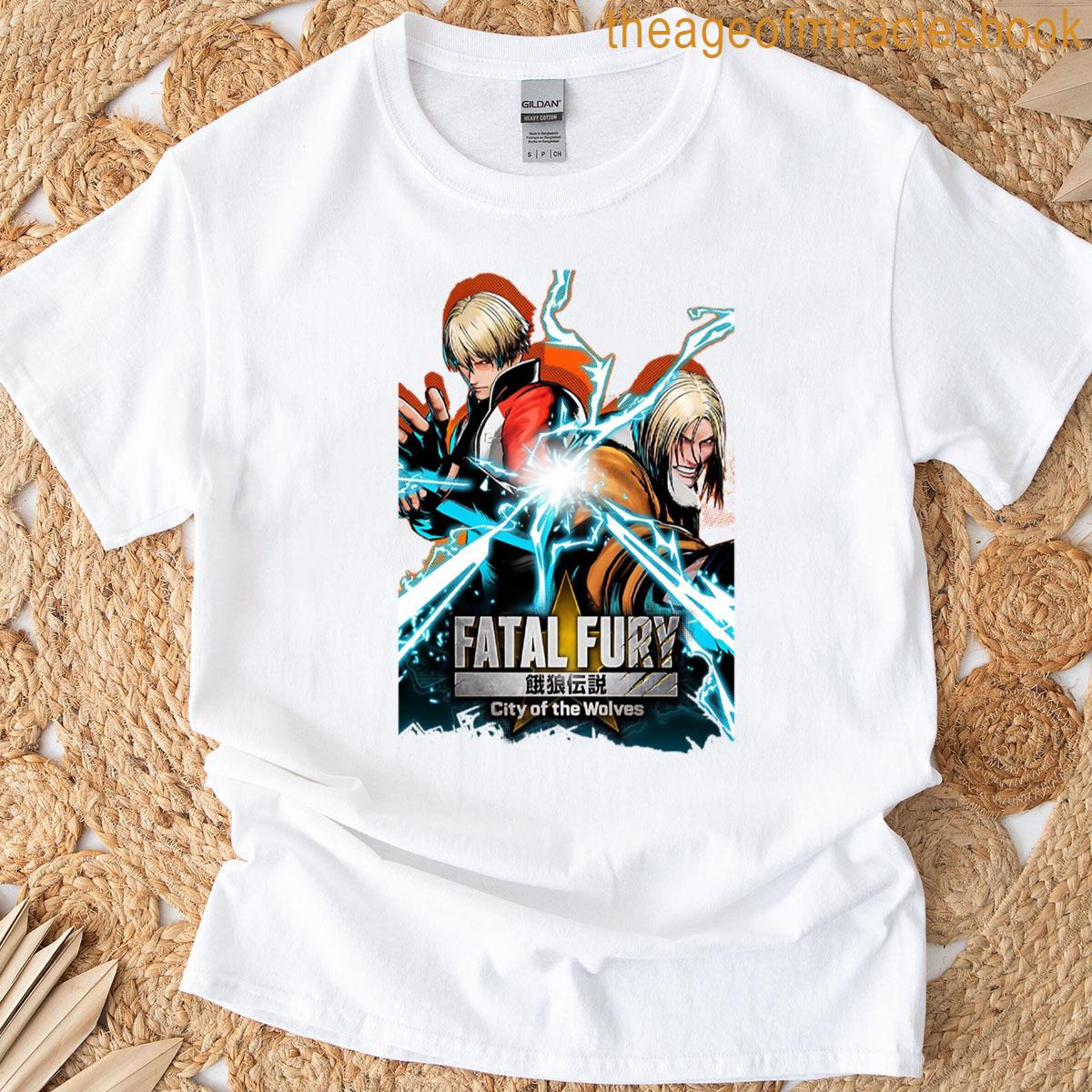 Fatal Fury City Of The Wolves Retro Fighting Game Tribute Snk Fan Art T ...
