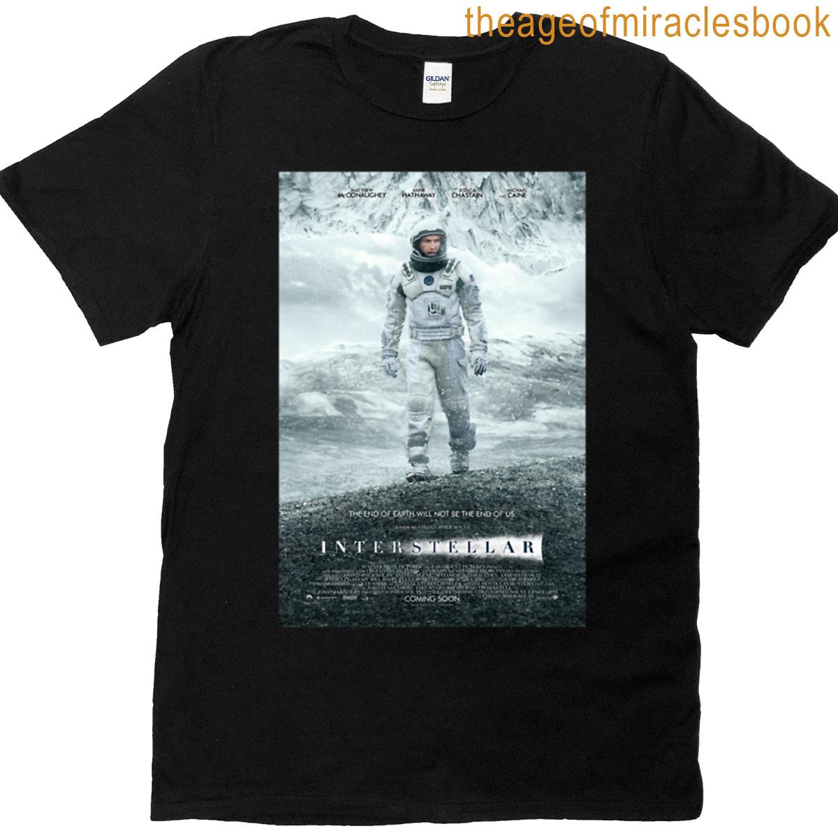 Interstellar Movie High Quality Design T-shirt