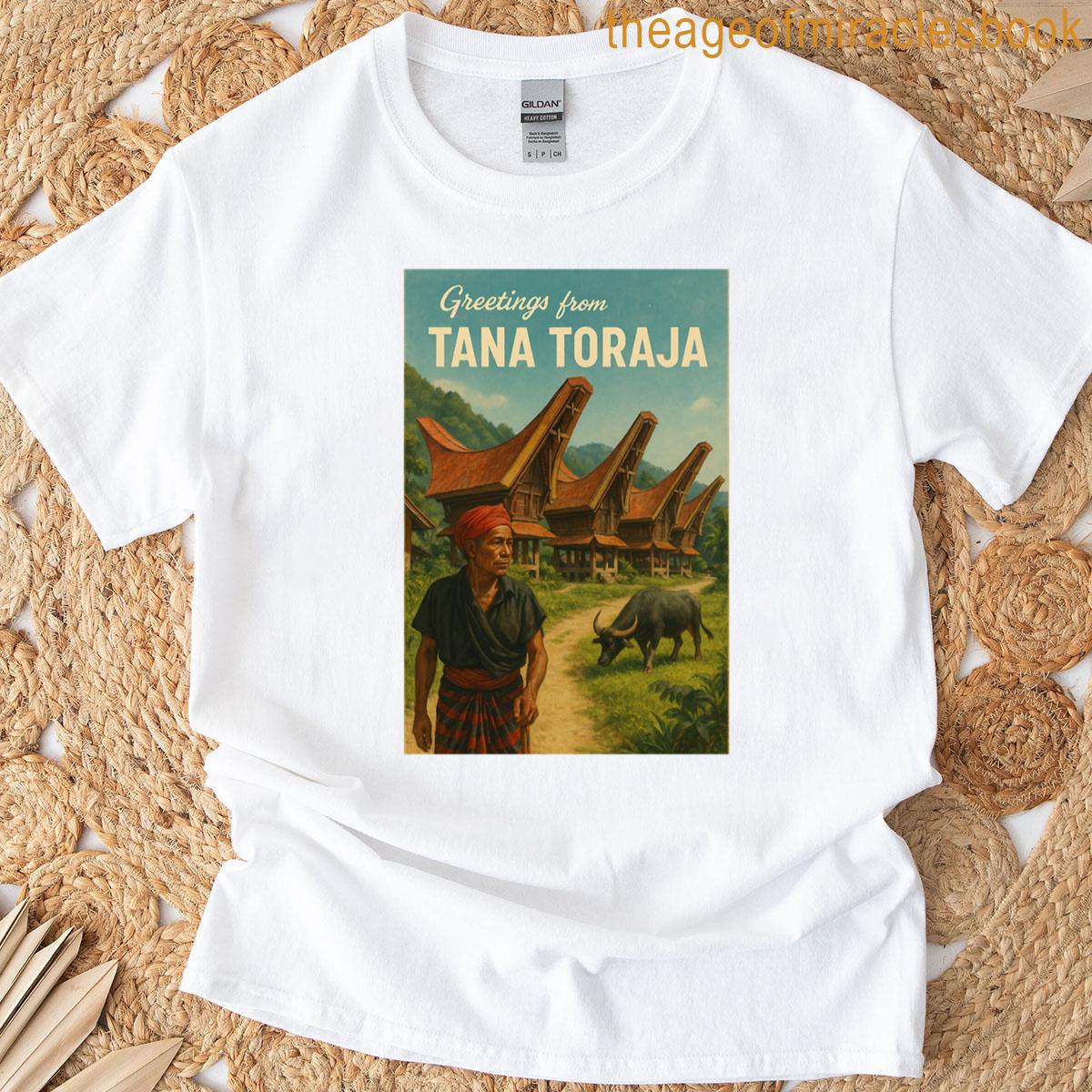 Tana Toraja Traditional Homes And Culture Oversized T-shirt