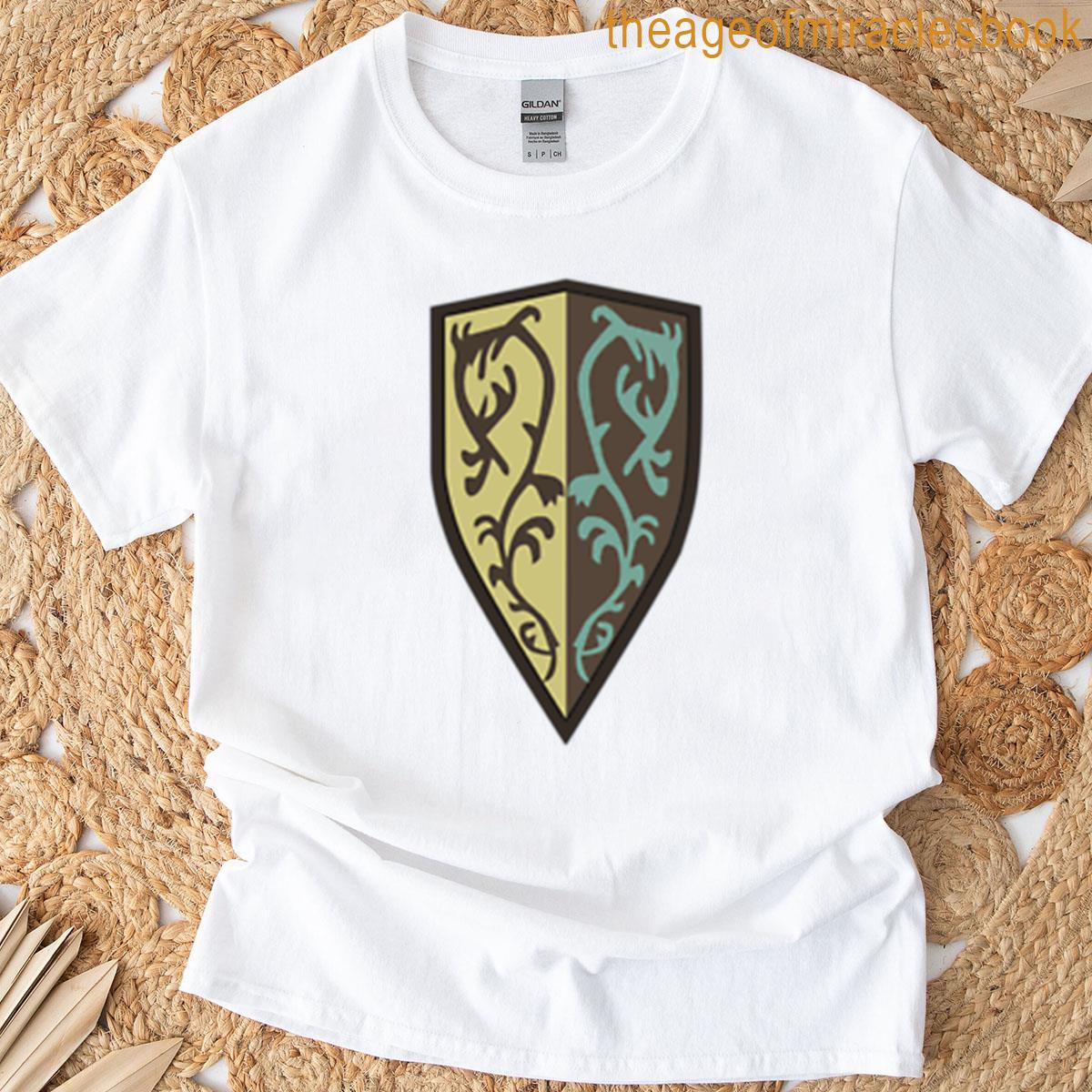 Dark Souls Grass Crest Shield Simple Logo T-shirt