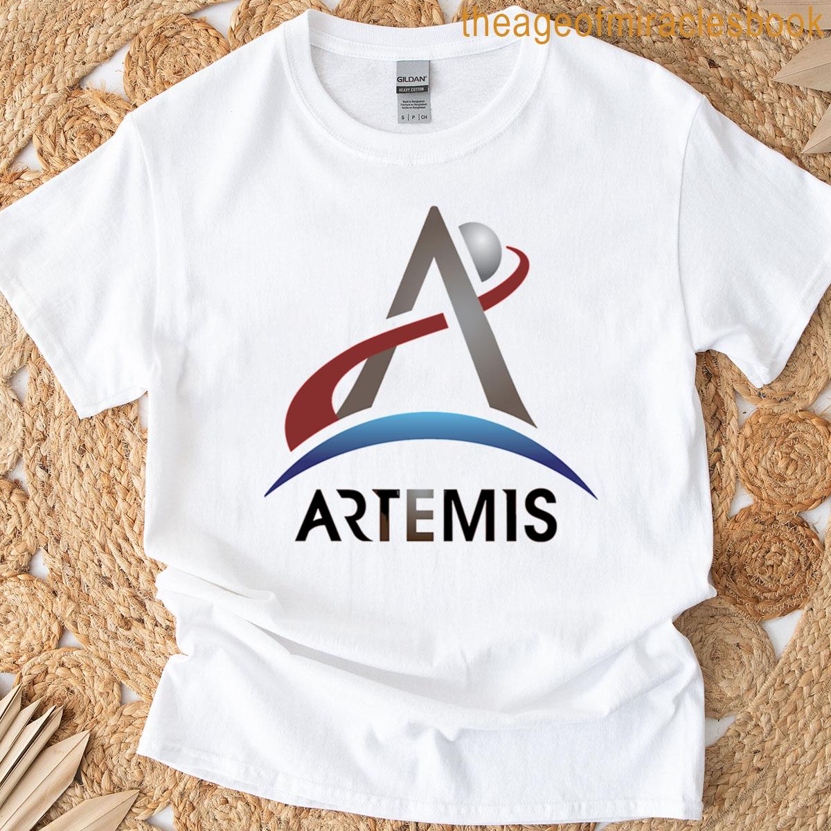 Artemis New Nasa Official Logo T-shirt