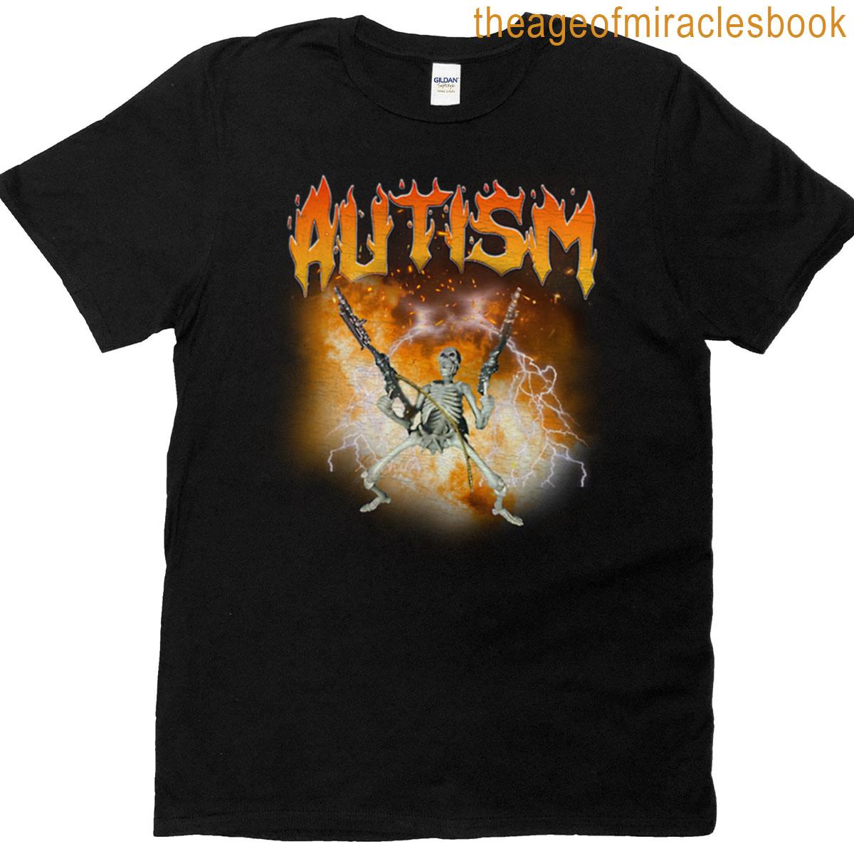 Autism Skeleton Meme T-shirt