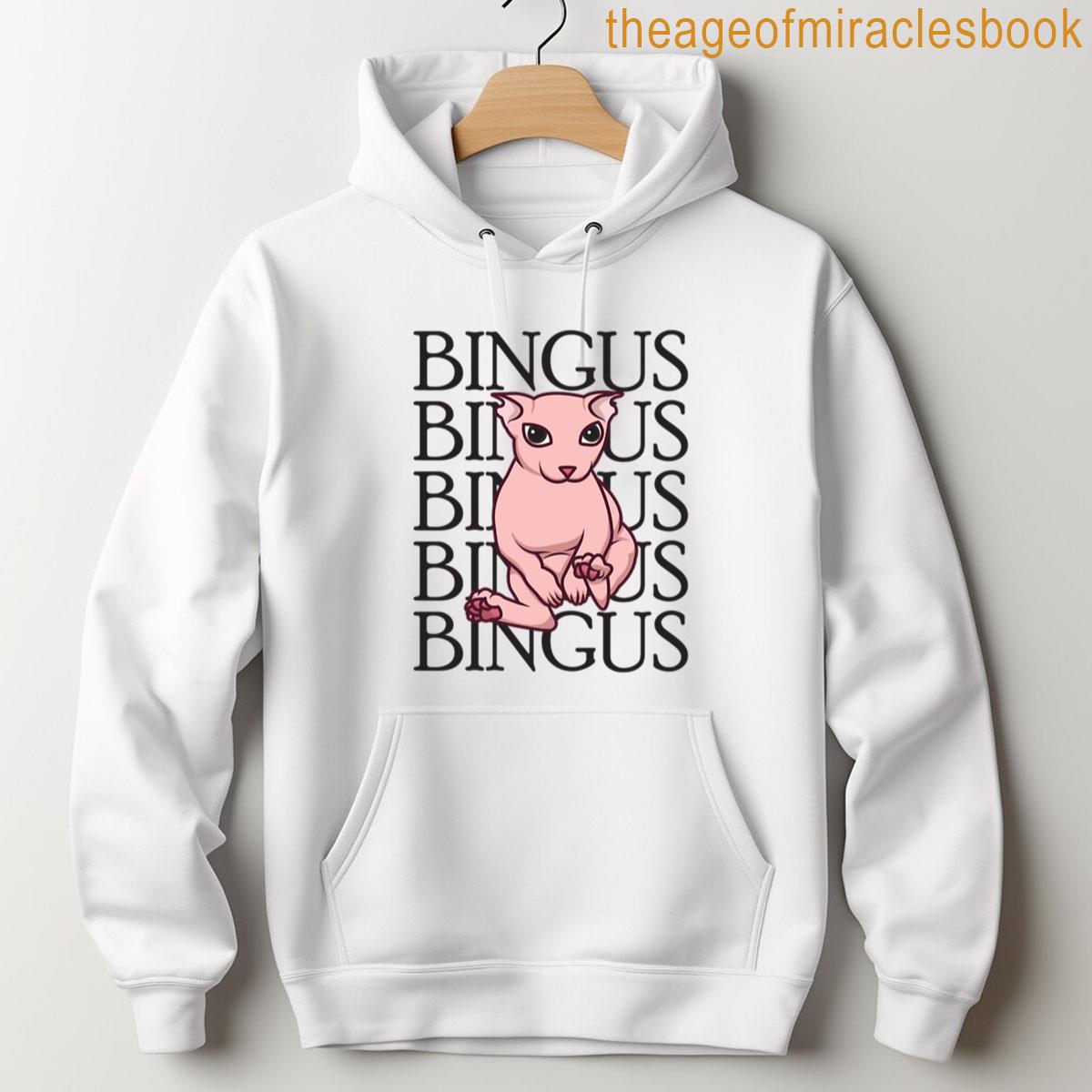 Bingus Text Array White T-shirt