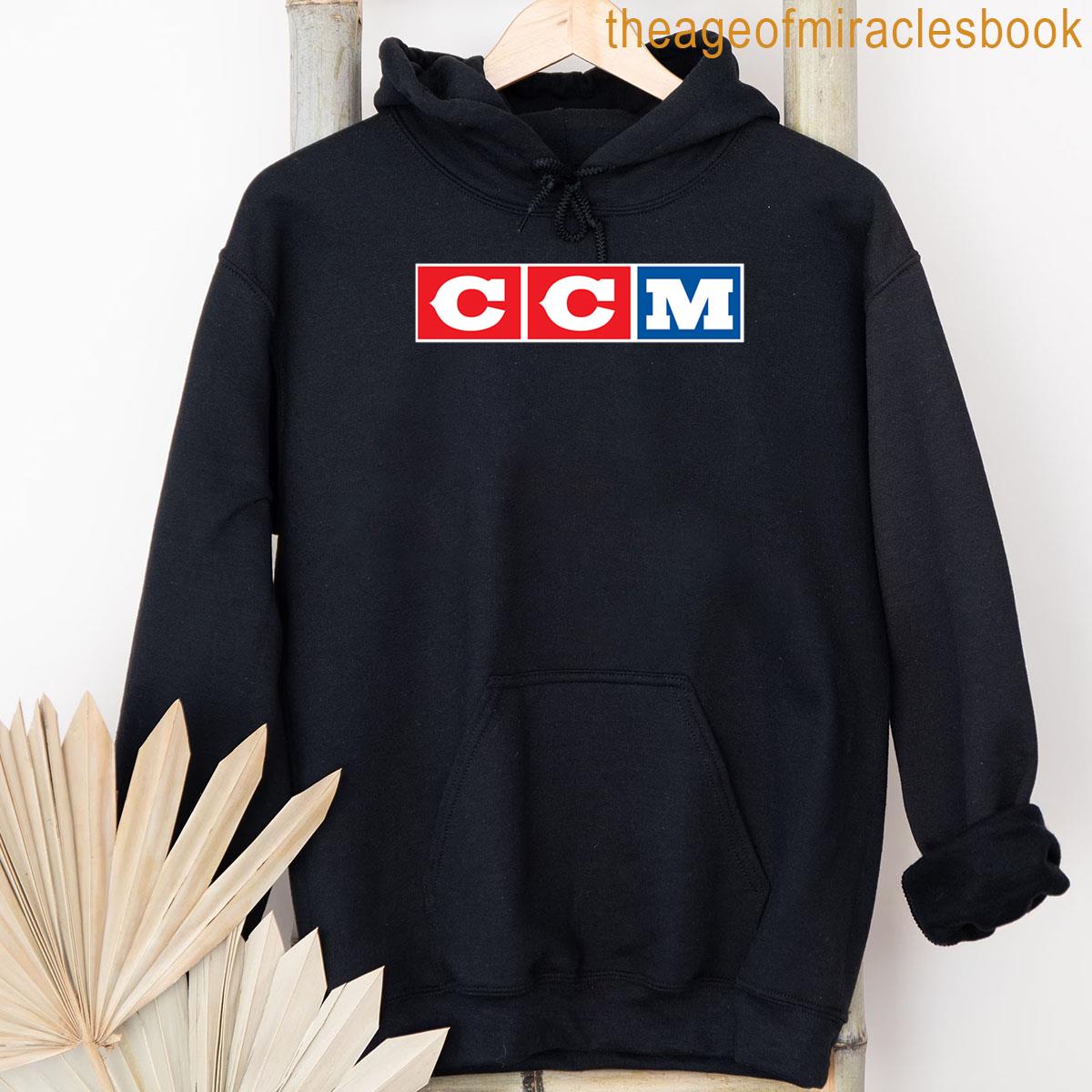 Ccm Retro Ice Hockey Logo 2 T-shirt