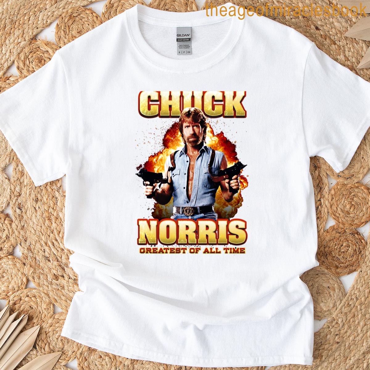 Chuck Norris Greatest Of All Time T-shirt