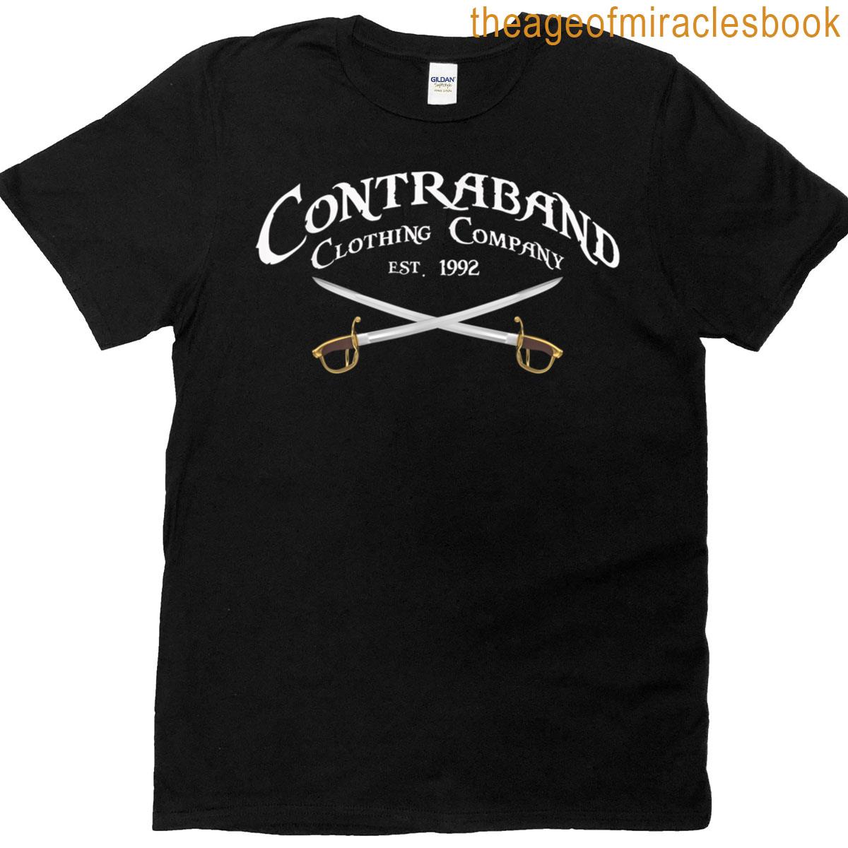 Contraband - Pirate - Crossed Swords Logo T-shirt