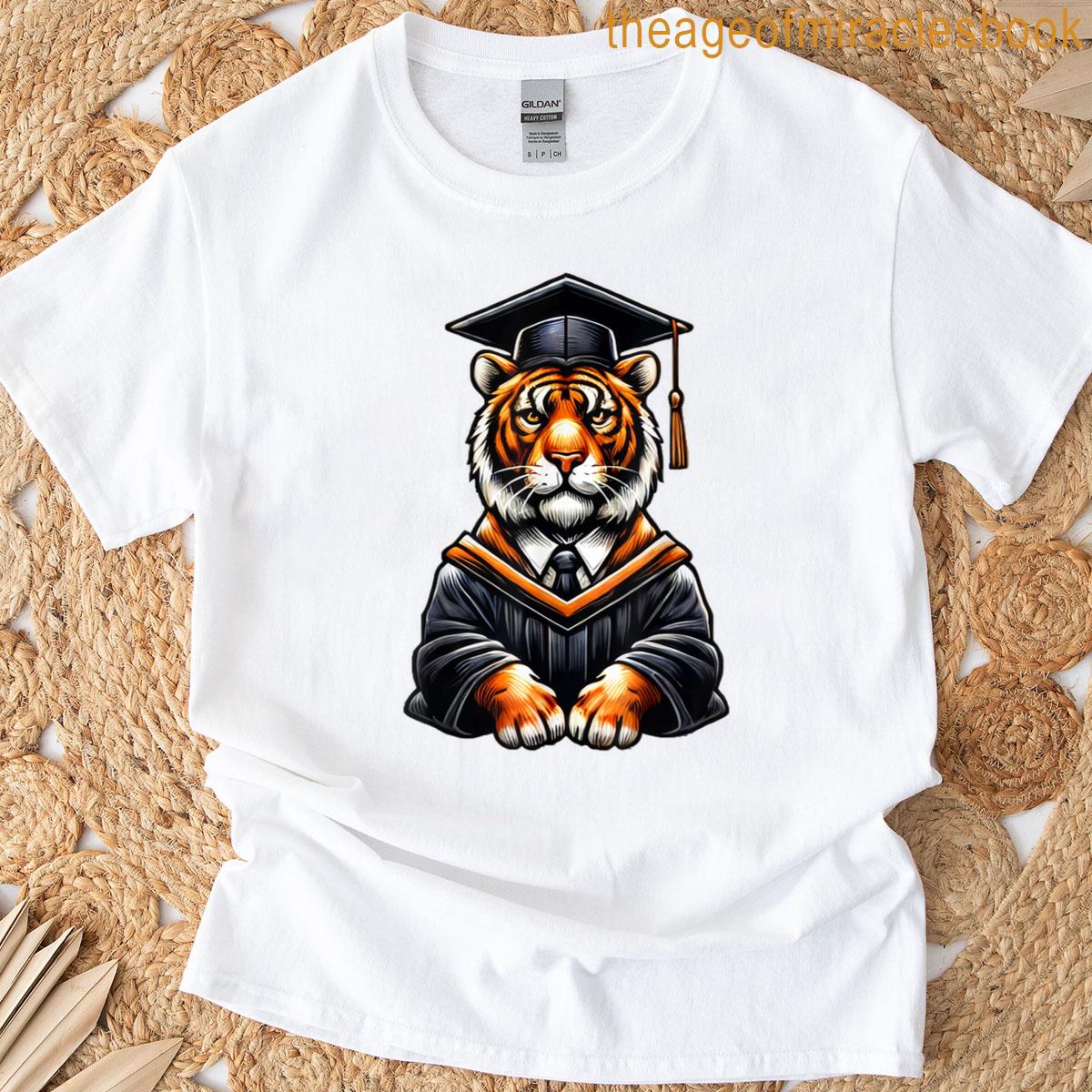 Cute Tiger Graduation T-shirt