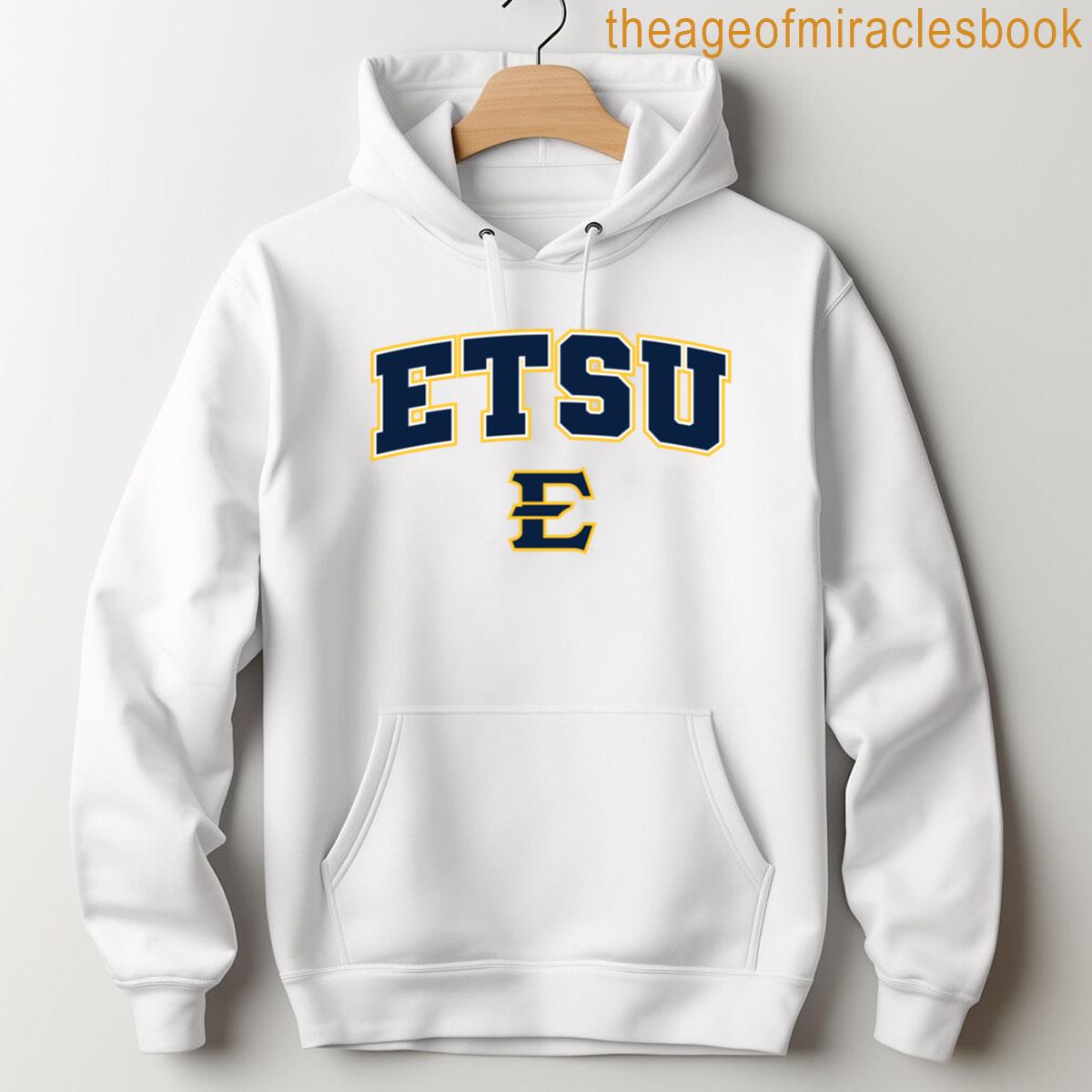East Tennessee State Etsu Buccaneers Arch Logo T-shirt
