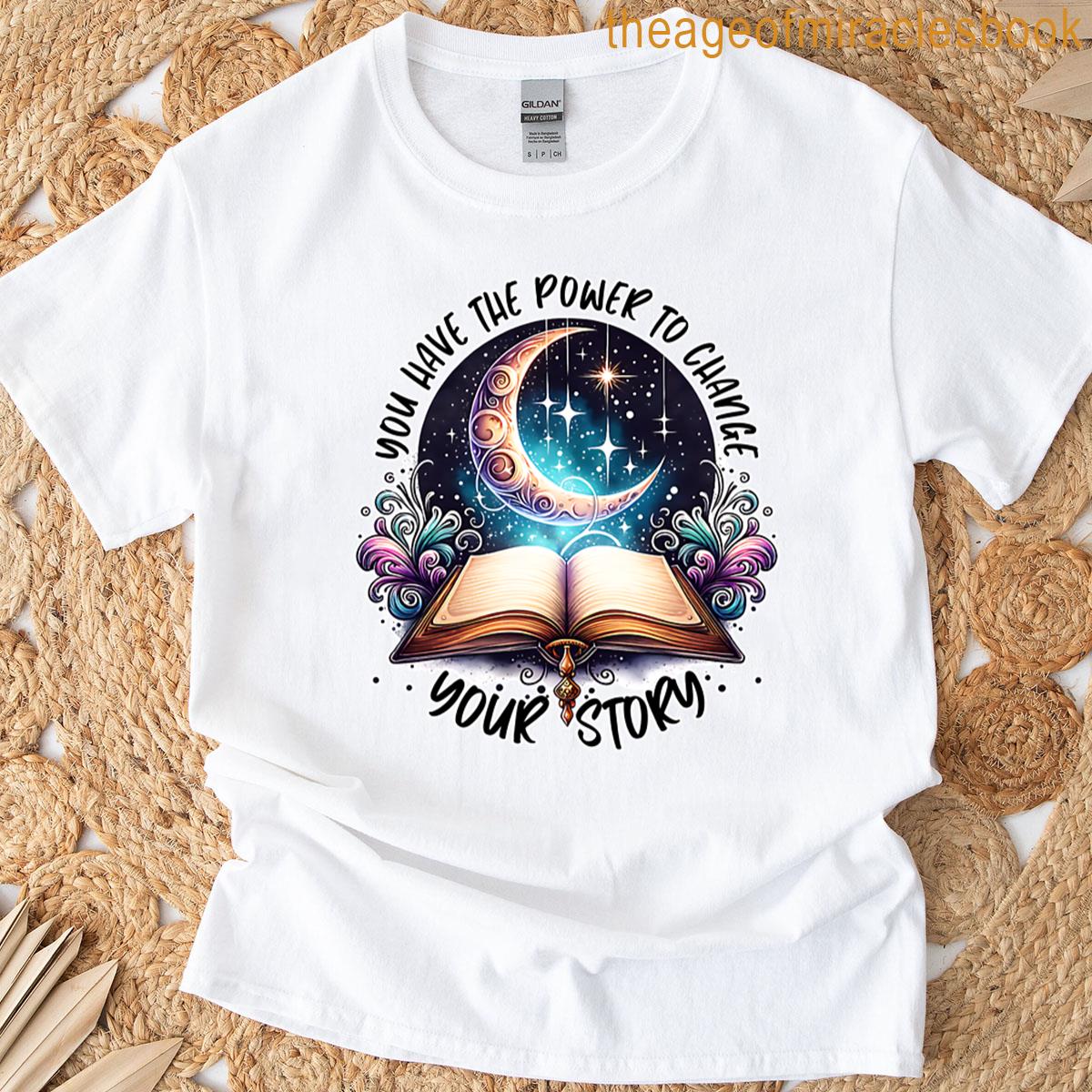 Emotional Gothic Power Aesthetic Dark Starry Sky T-shirt