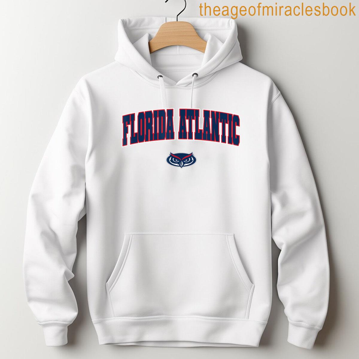 Florida Atlantic University Fau Owls Arch Logo T-shirt