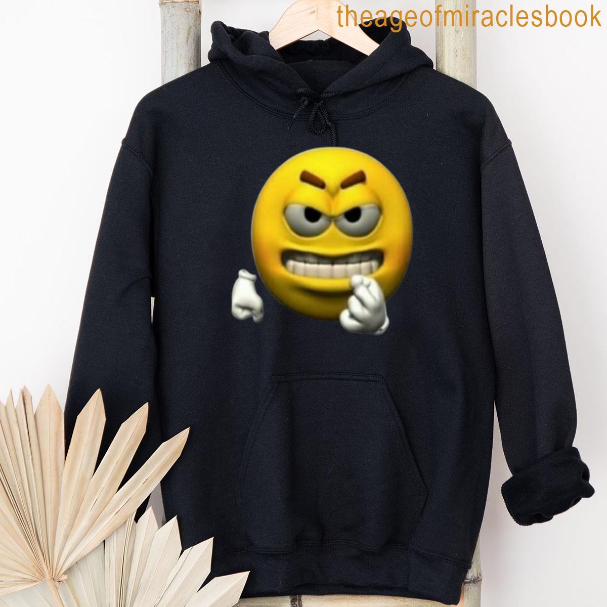 Goofy Angry Emoji T-shirt