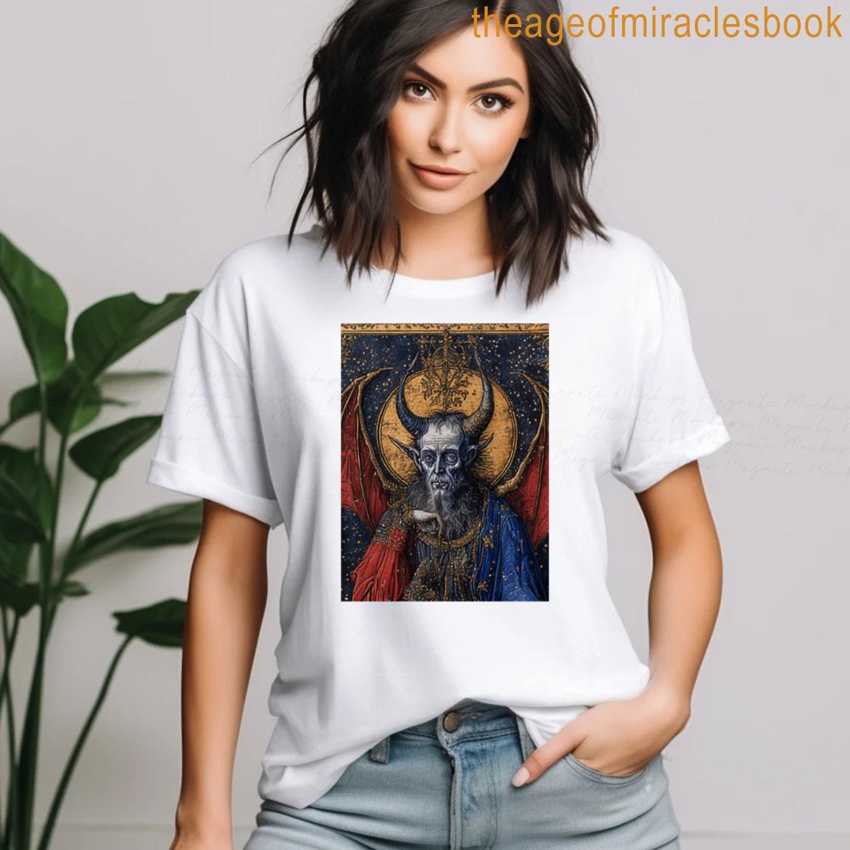 Medieval Devil Art T-shirt