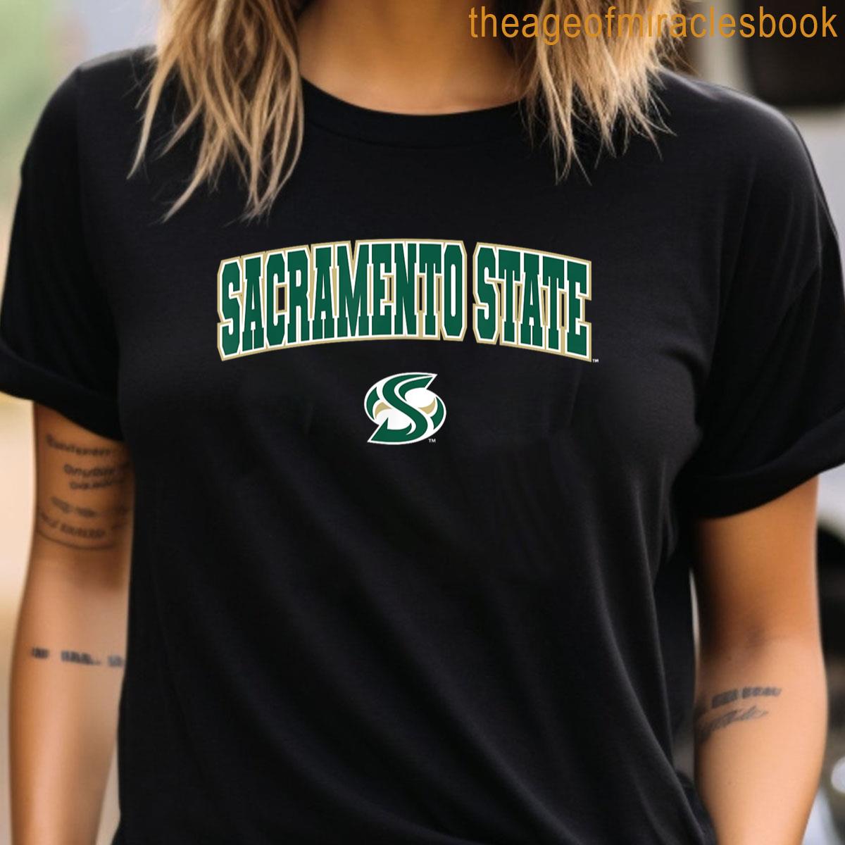 Sacramento State Csus Hornets Arch Logo T-shirt