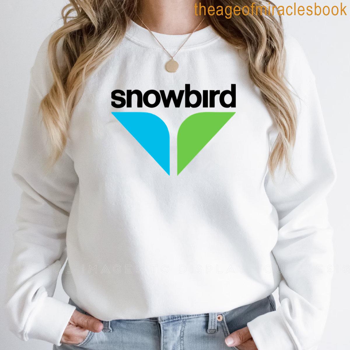 Snowbird Logo Merchandise T-shirt