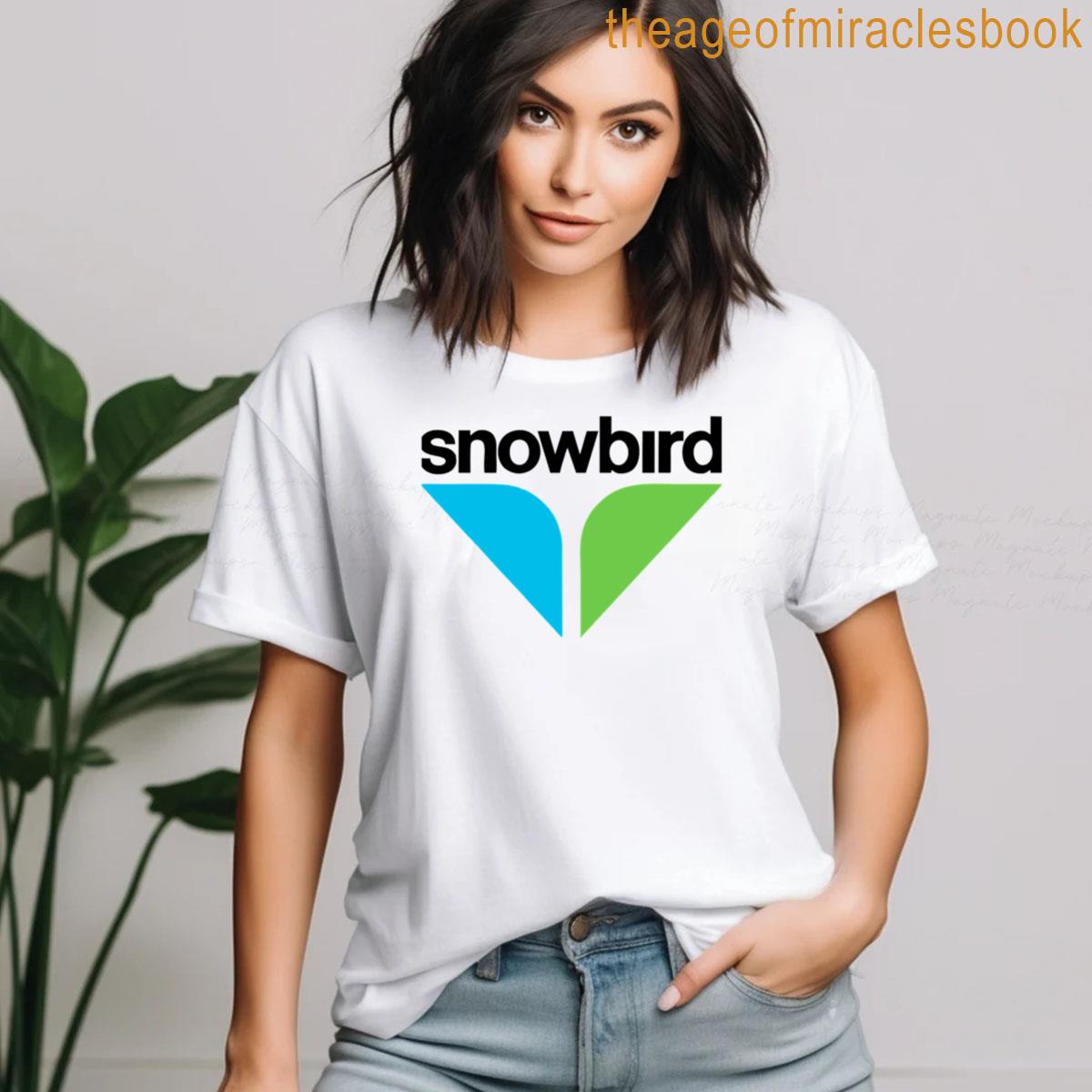 Snowbird Logo Merchandise T-shirt