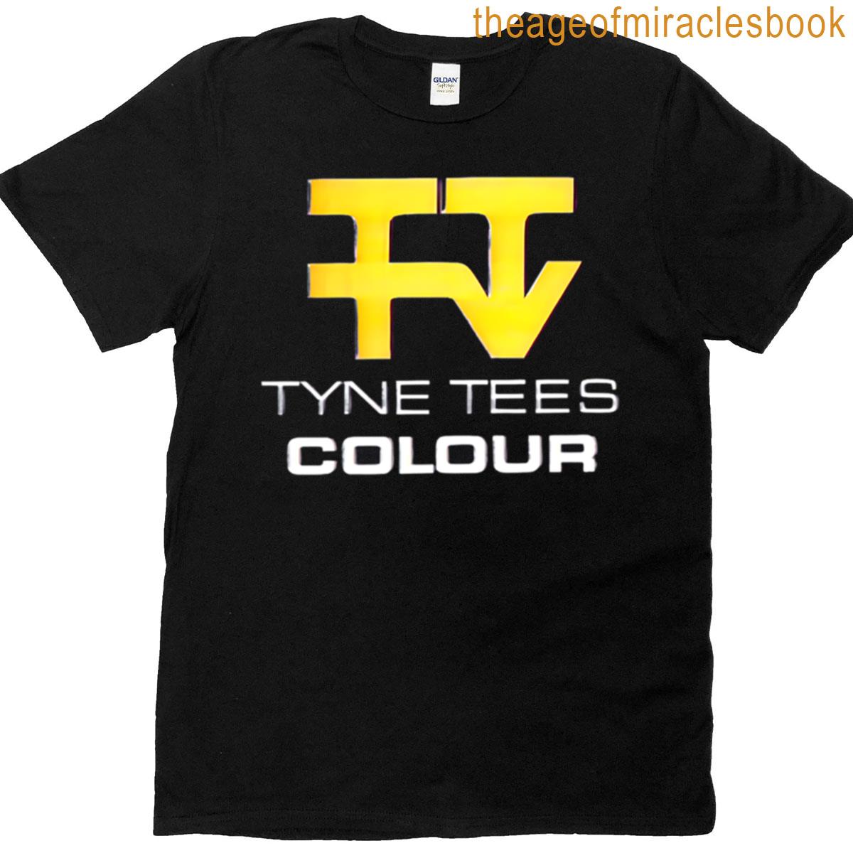Tyne Tees Television - British Tv Logo 1980s T-shirt