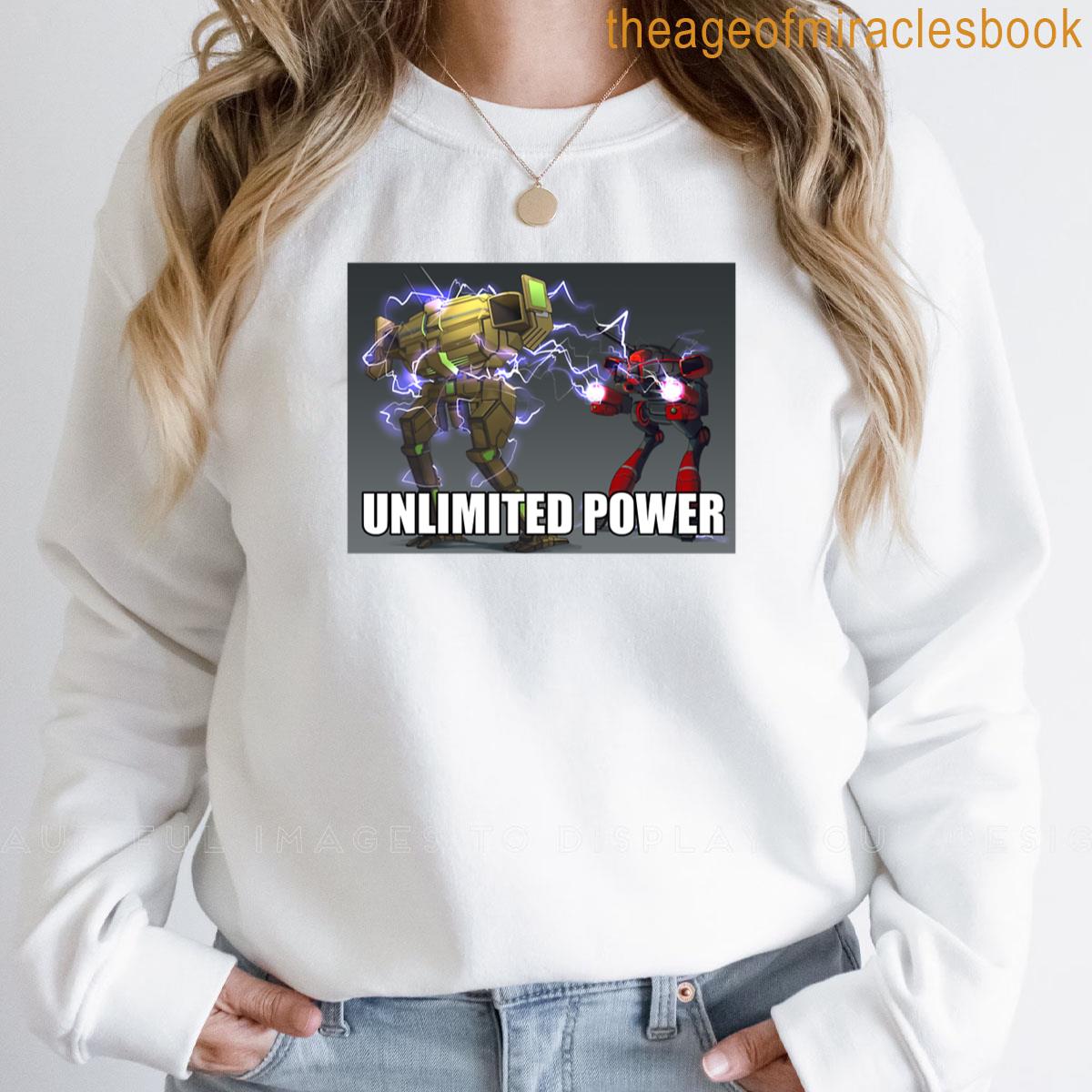 Unlimted Power Meme T-shirt