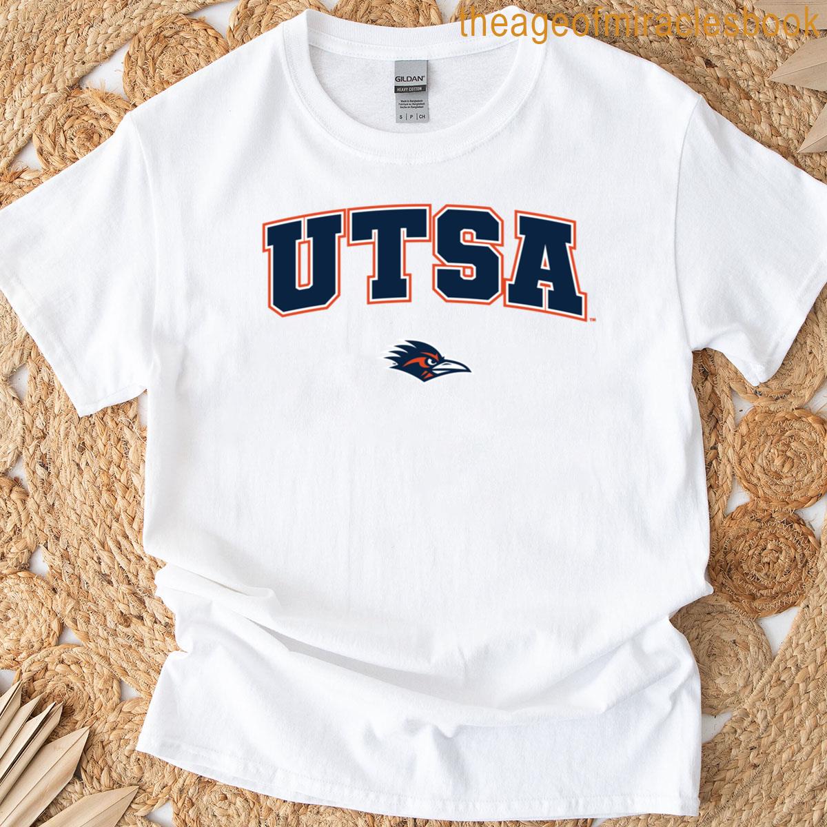 Ut San Antonio Utsa Roadrunners Arch Logo T-shirt