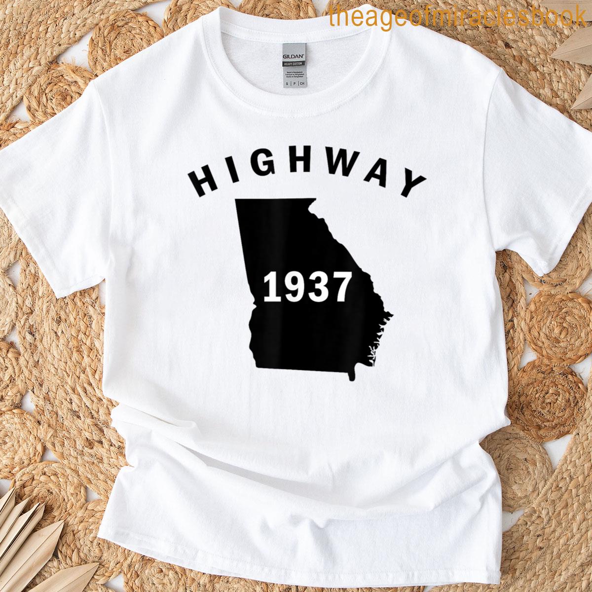 Vintage Highway 1937 Design T-shirt